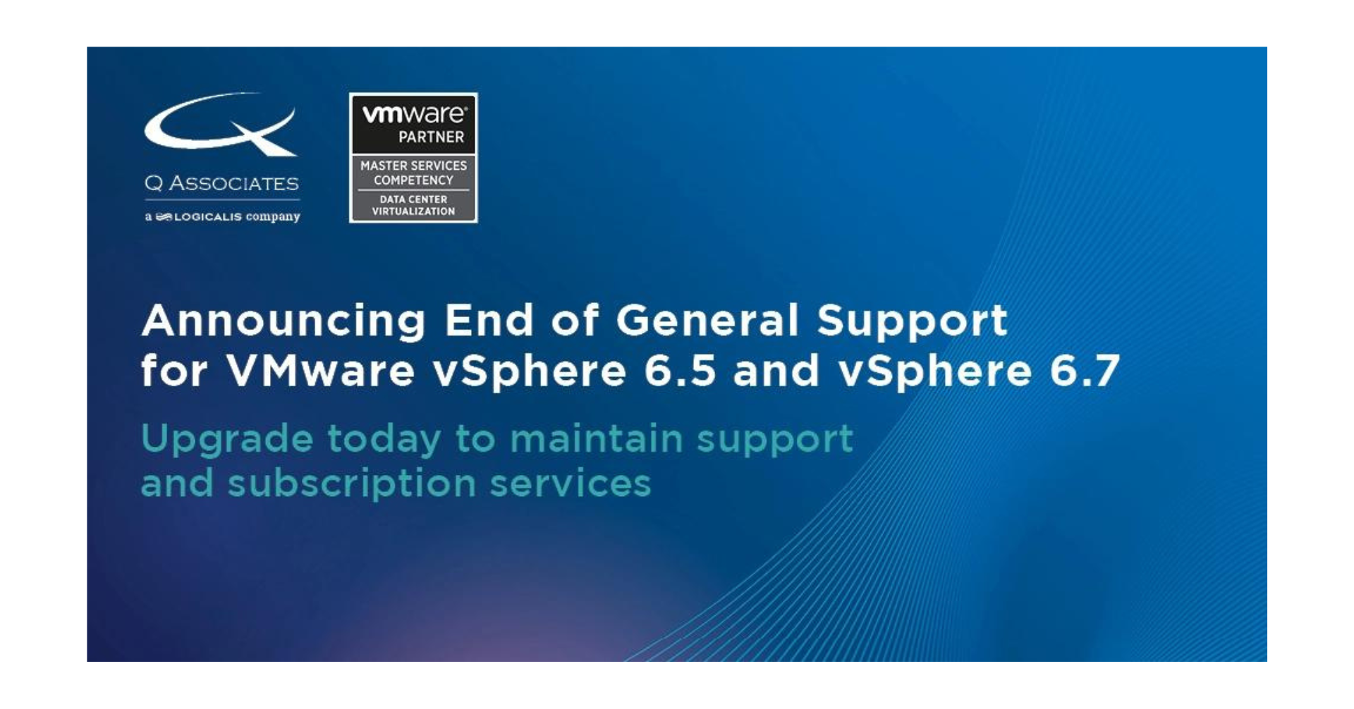 Announcing End of General Support for VMware vSphere 6.5 and vSphere 6. ...